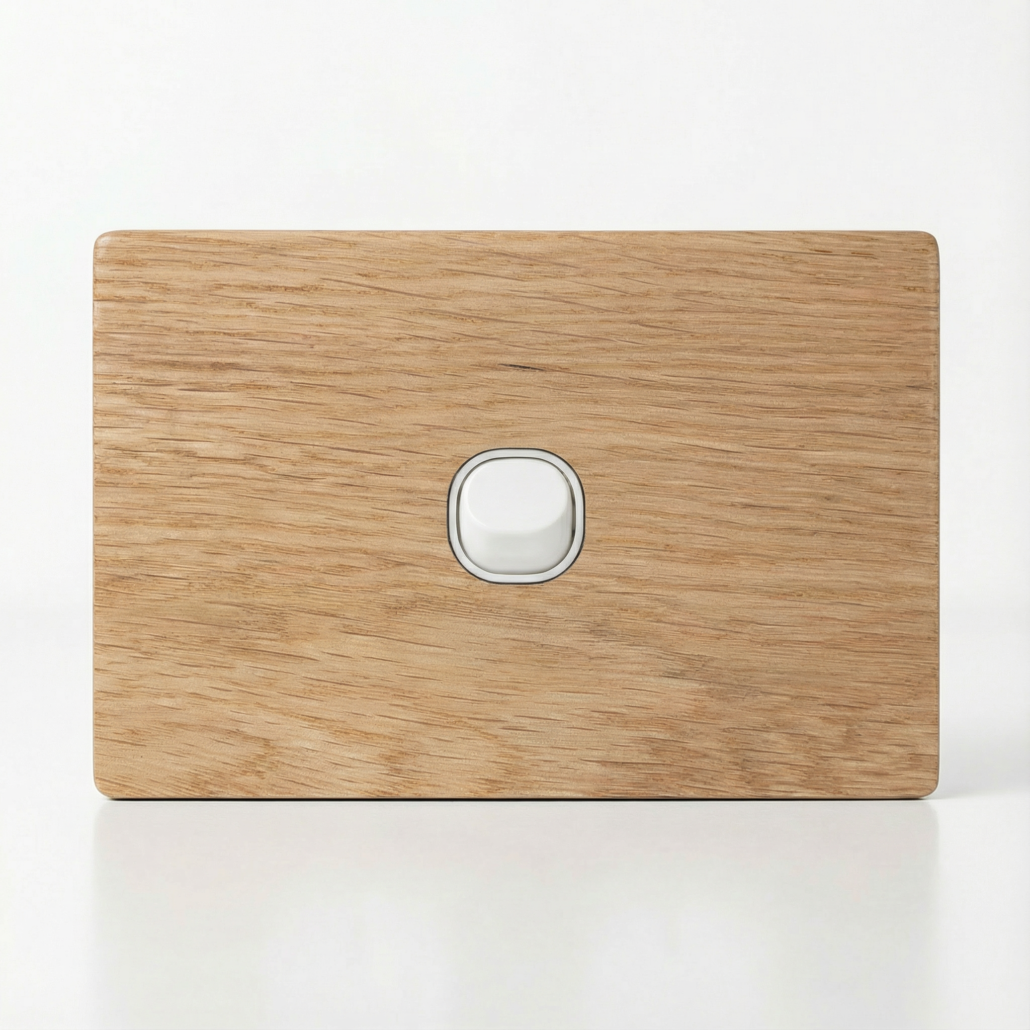 Oak 1 Gang Cover – Timber Plates