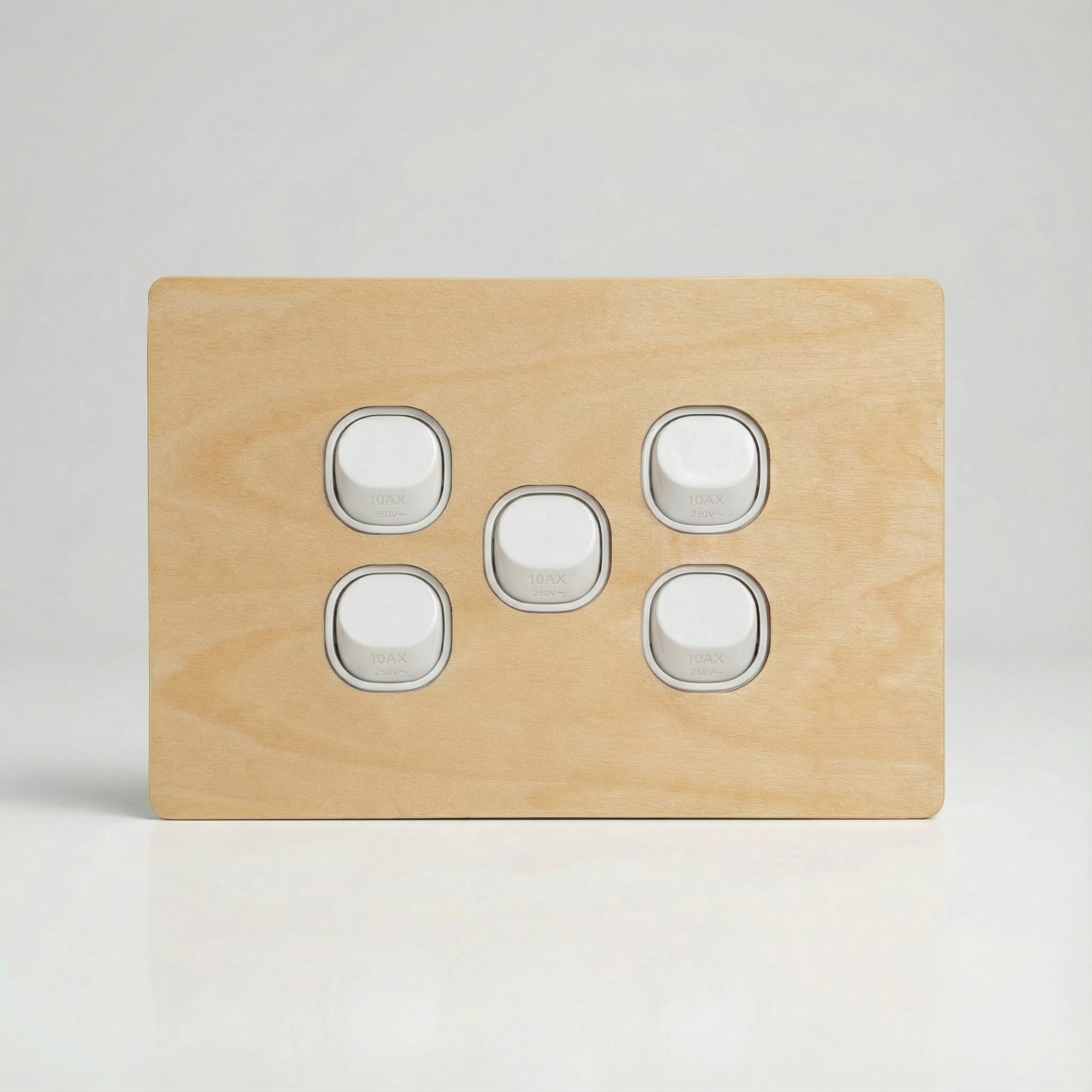 Plywood 5 Gang Cover – Timber Plates